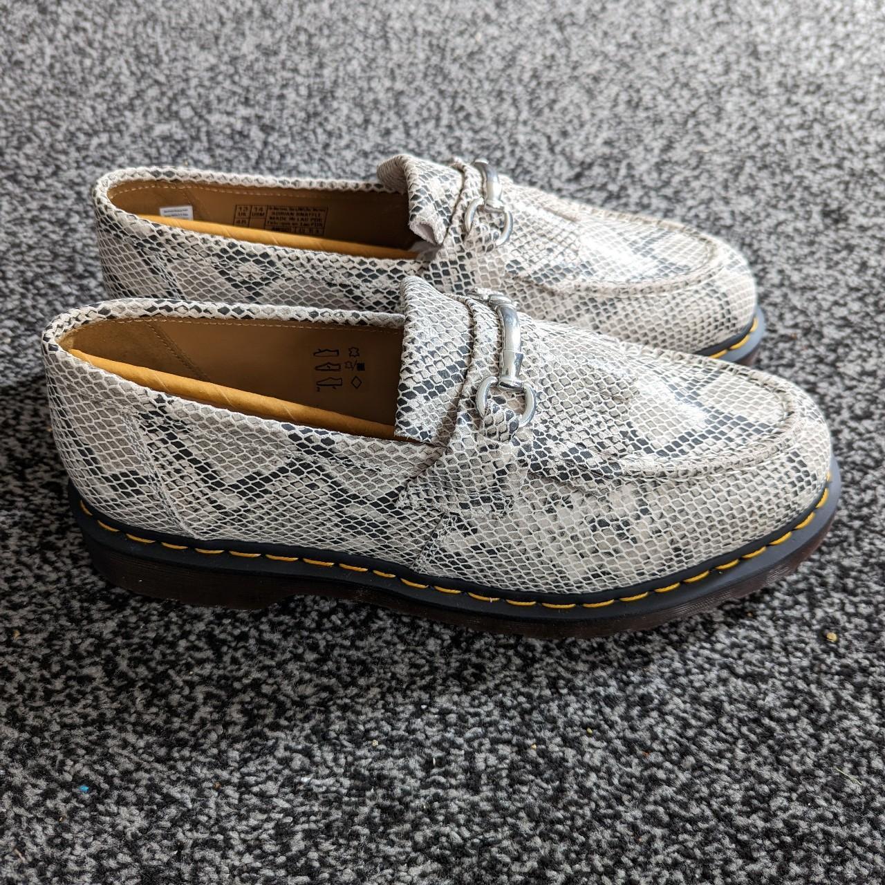 Dr Martens Adrian Snake Loafer Shoes size UK... - Depop