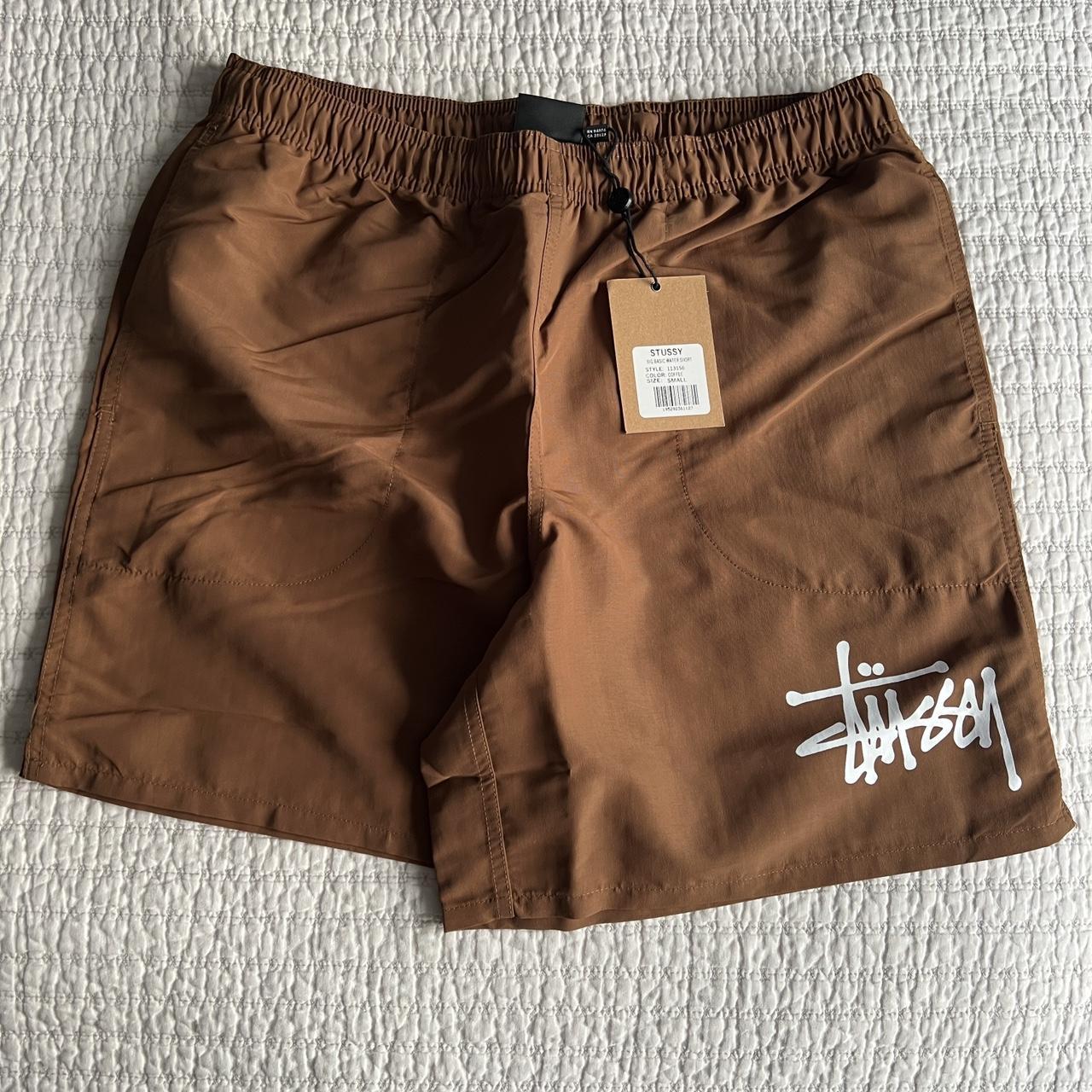 Stussy big basic water short Small (29-30) Elastic... - Depop