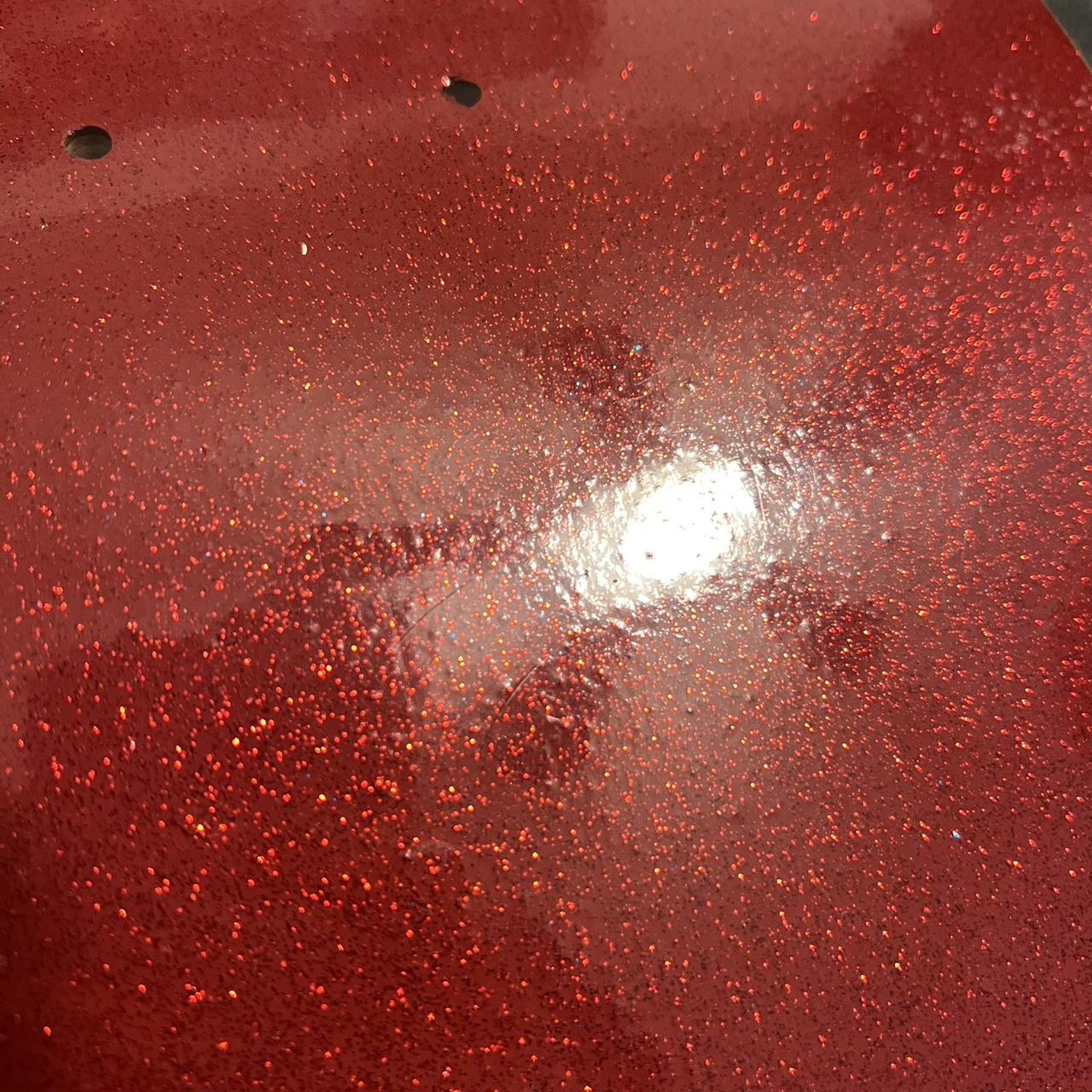 Krooked Team Eyes Red Glitter True Fit DLX 8.25" x... | Depop