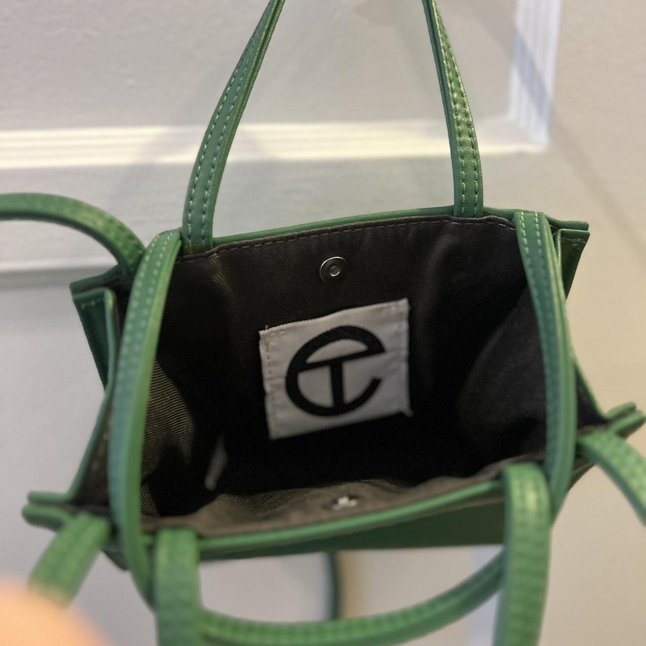 Authentic Small Telfar in Leaf Green Gently worn,... - Depop