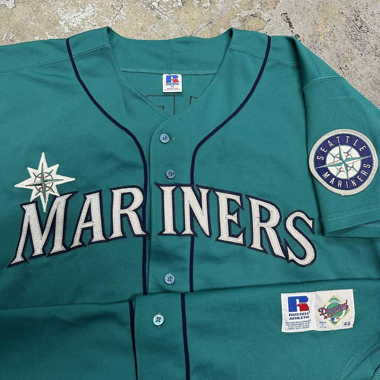 Vintage Russell Athletic Seattle Mariners Ken... | Depop