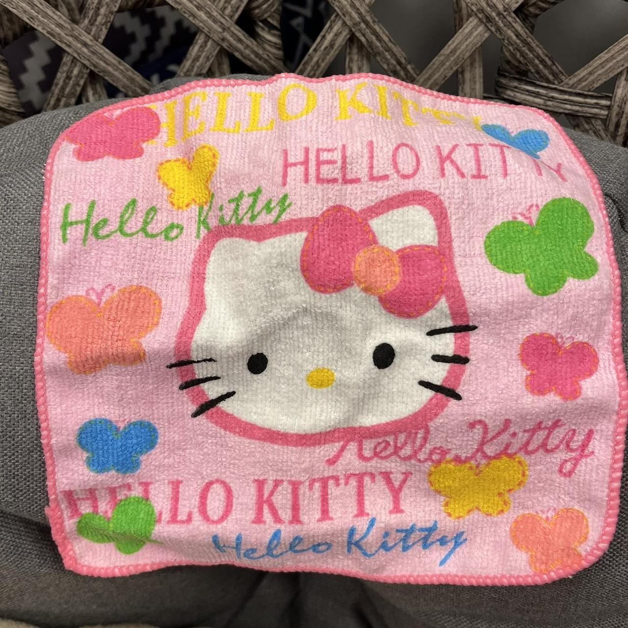 Hello Kitty Portable Drinking Beaker with Cloth... - Depop