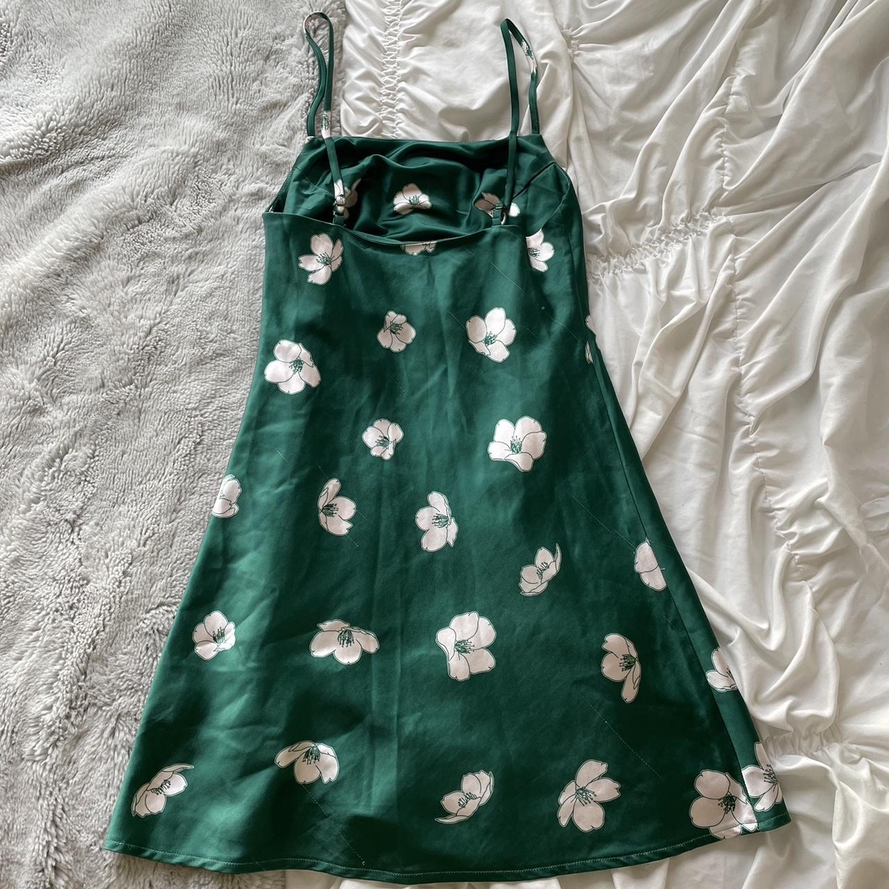 Princess Polly ultra mini dress in green💚 Great... - Depop