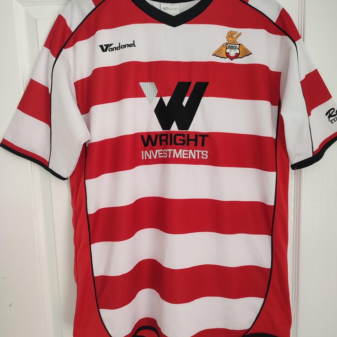 Large mens Doncaster Rovers football shirt From the... - Depop
