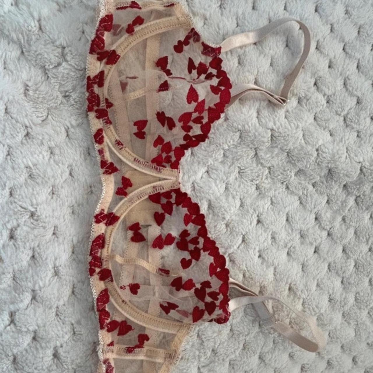 Heart bralette - Depop