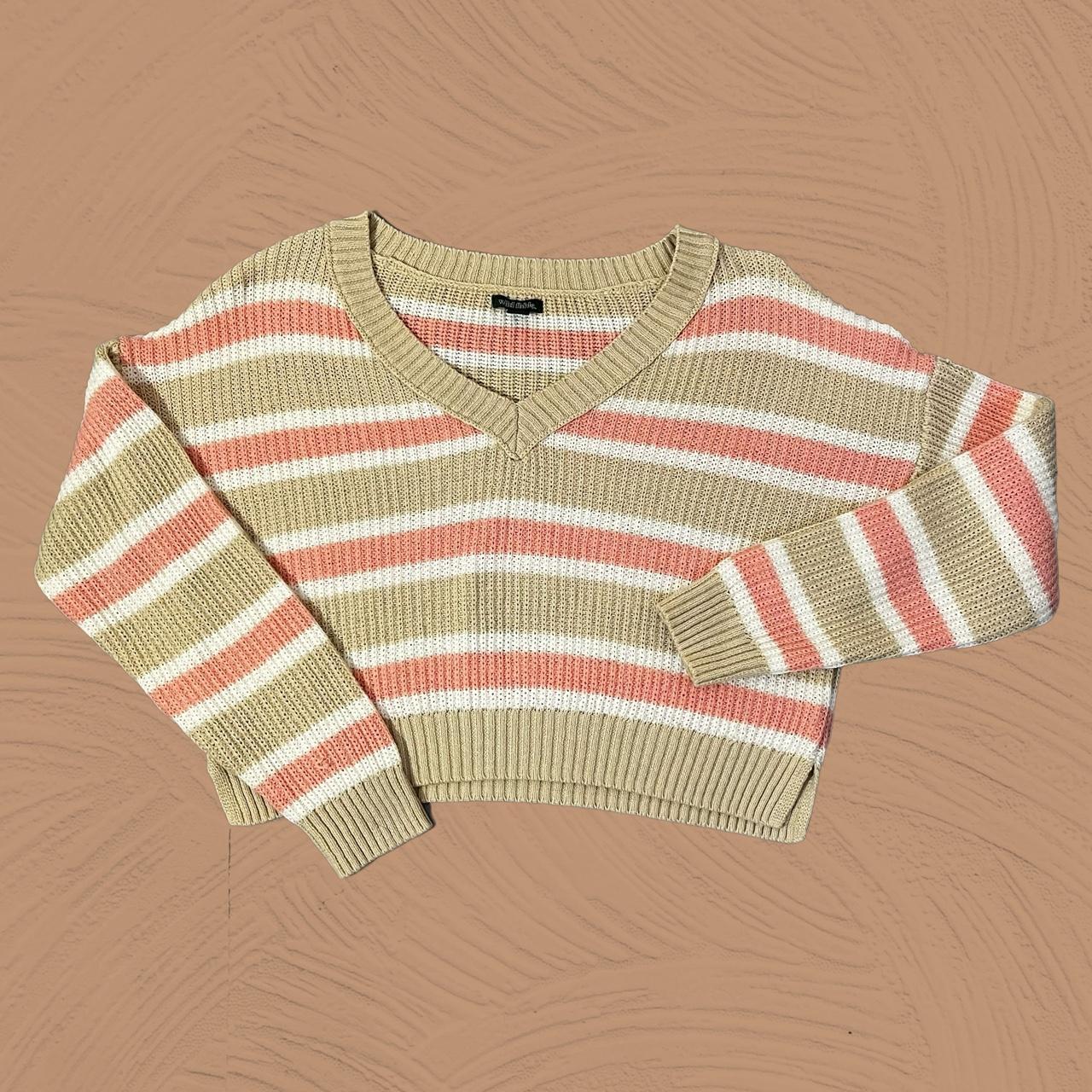 wild fable knit sweater worn a few times, still in... - Depop