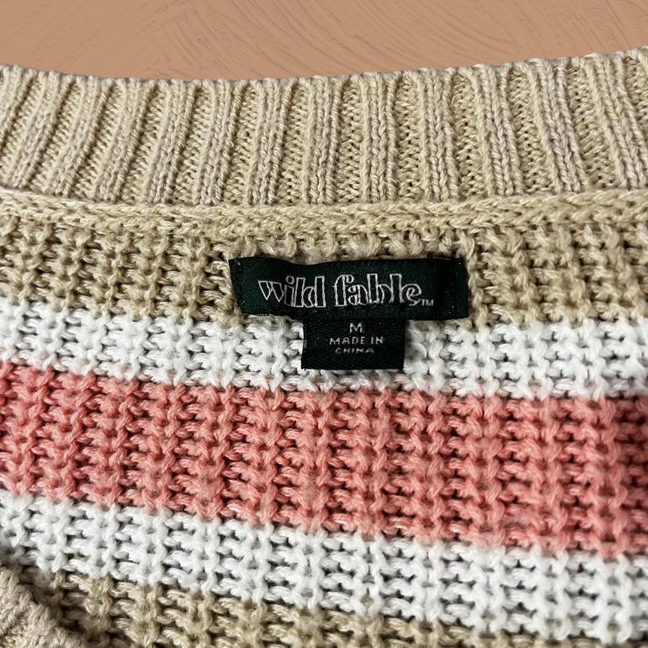 wild fable knit sweater worn a few times, still in... - Depop