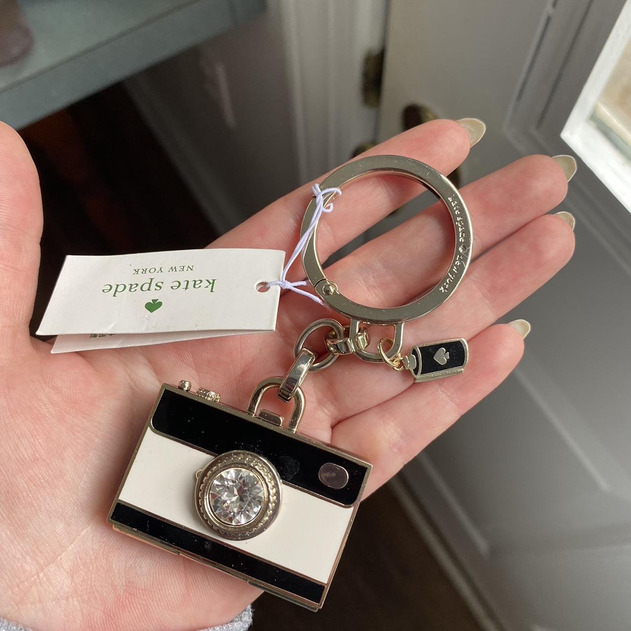 Kate spade camera key chain // tag still attached... - Depop
