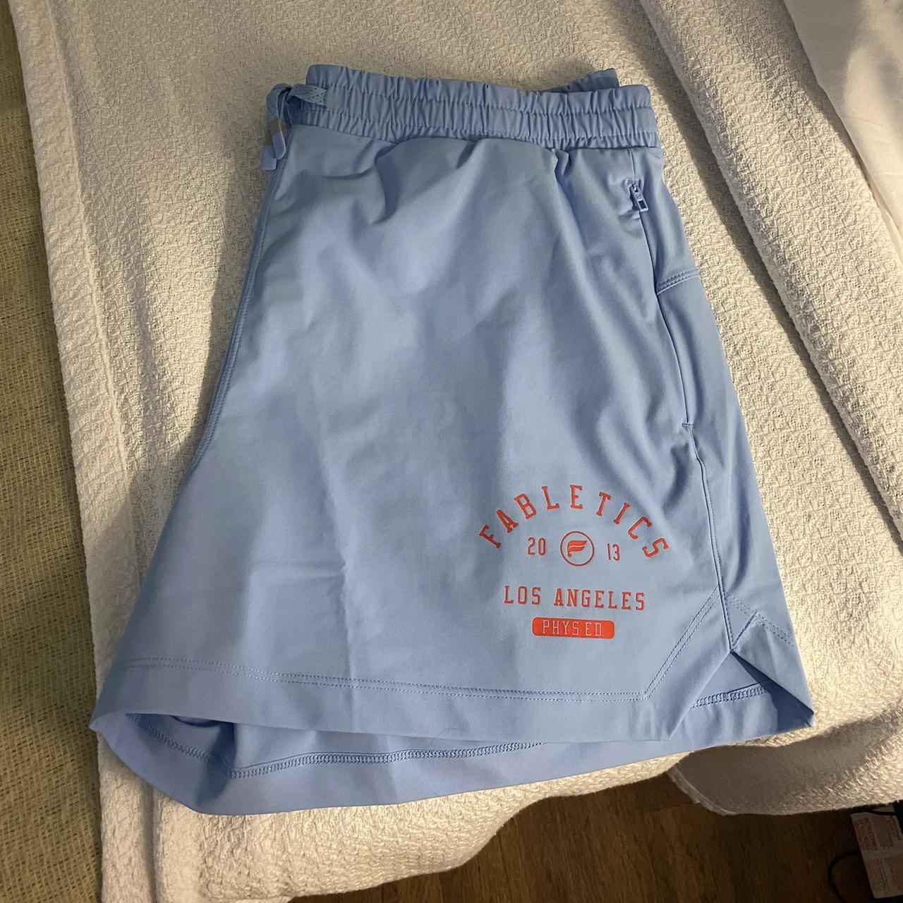 Fabletics 3” short / Bali blue / tags still on // xl... - Depop