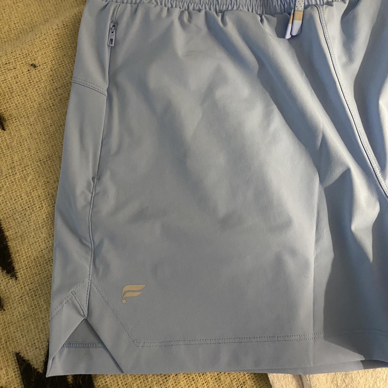 Fabletics 3” short / Bali blue / tags still on // xl... - Depop