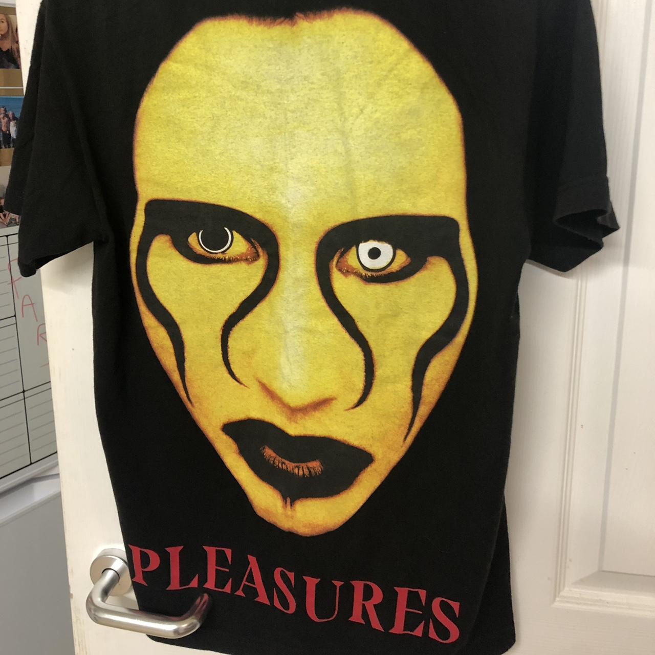 Pleasures T Shirt Marilyn Manson Print Really High Depop