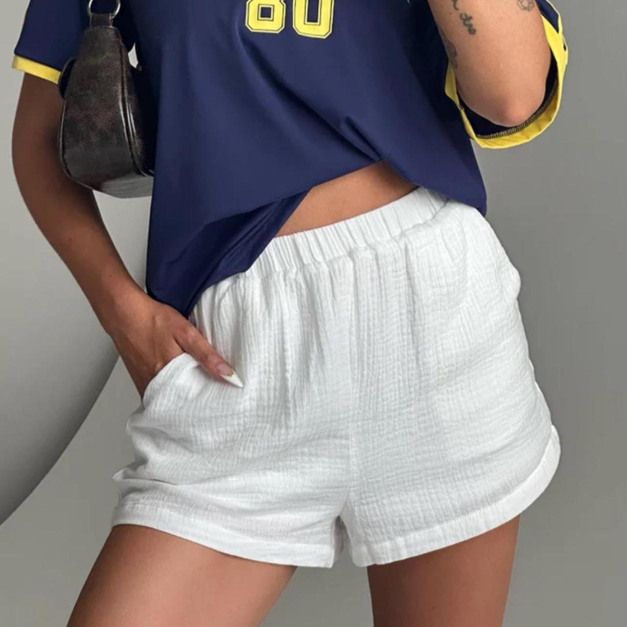 MATEO SHORTS WHITE (tag cut out) Original price:... - Depop