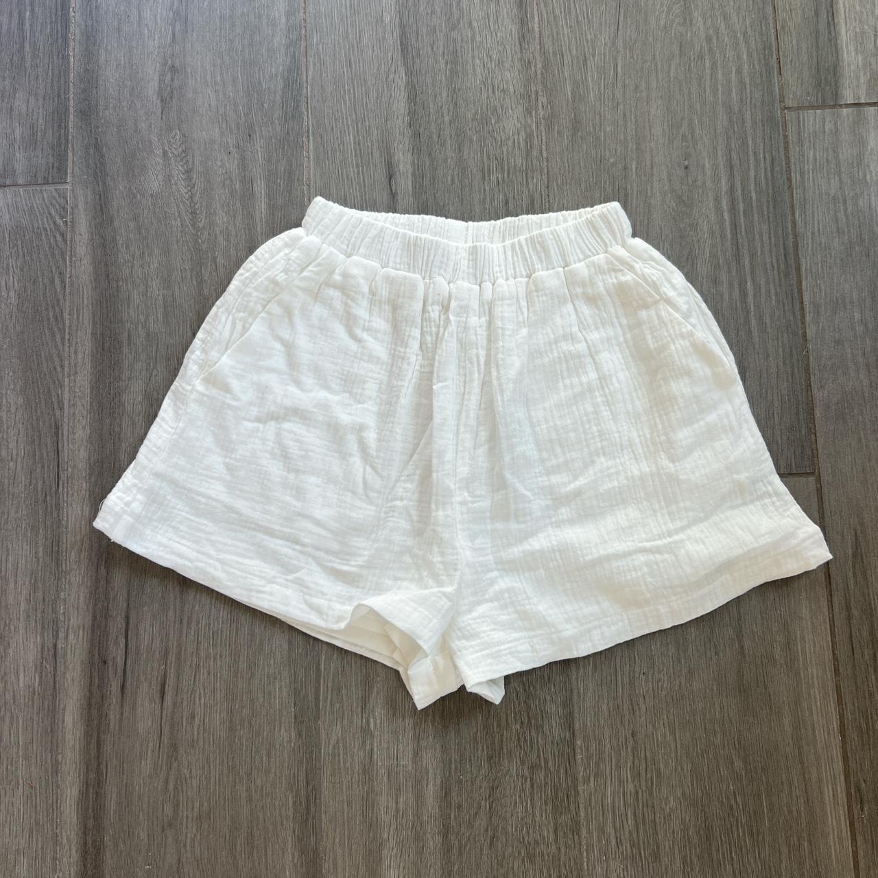MATEO SHORTS WHITE (tag cut out) Original price:... - Depop