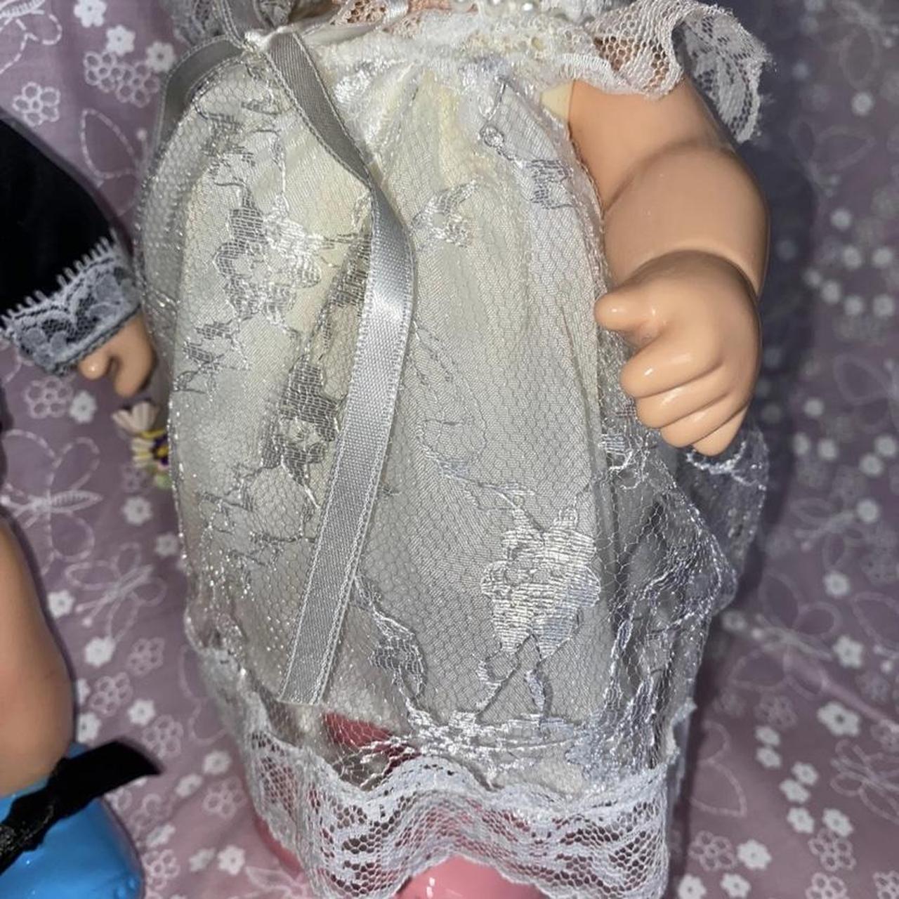 1986 Horsman HEbee SHEbee Wedding Bride and Groom... - Depop