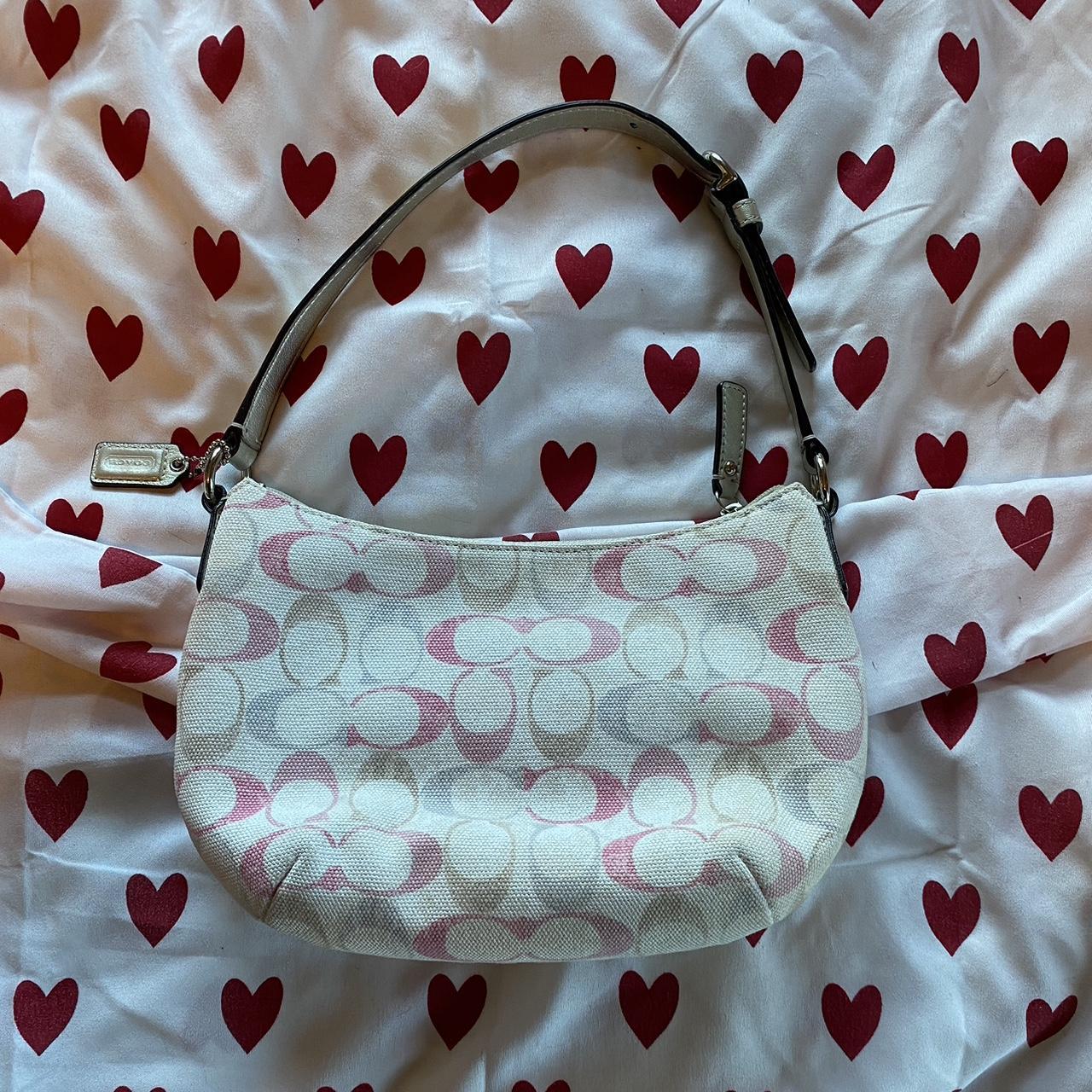 Pink coach mini bag 🩷 #vintagecoach #coachpurse... - Depop