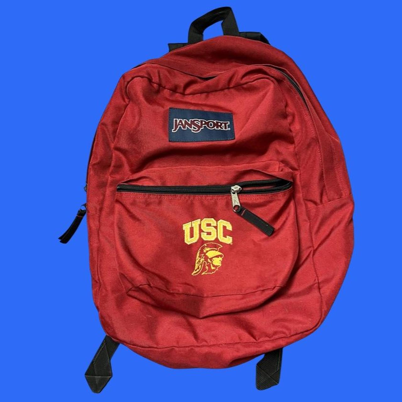 SICK Vintage 90s Jansport USC Trojans Backpack... - Depop