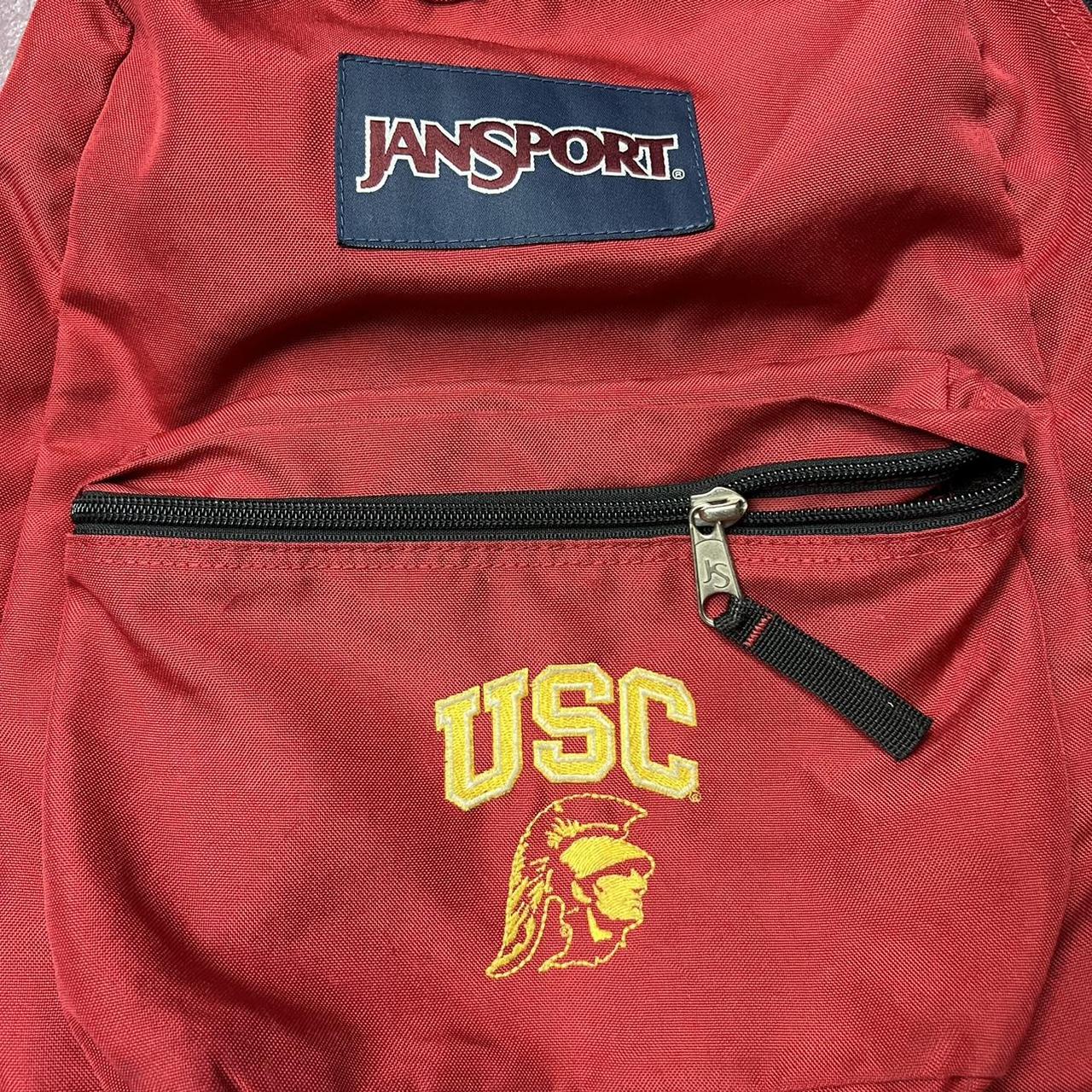 SICK Vintage 90s Jansport USC Trojans Backpack... - Depop