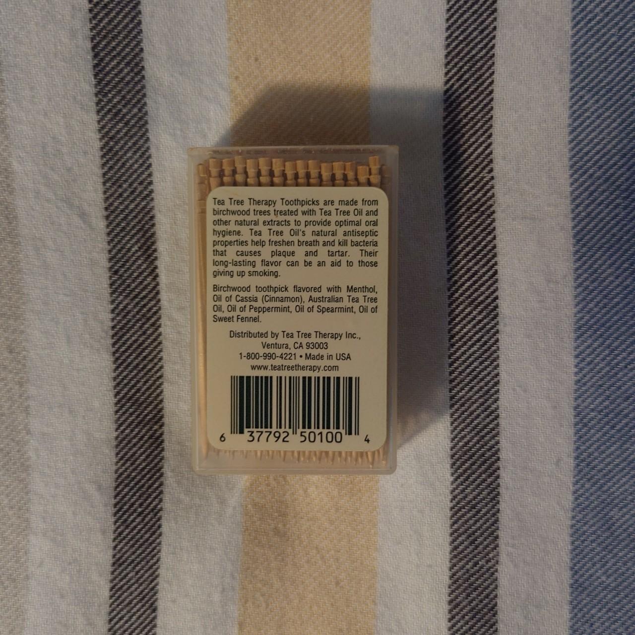 SUPREME SS14 Tea tree oil tooth picks toothpick... | Depop