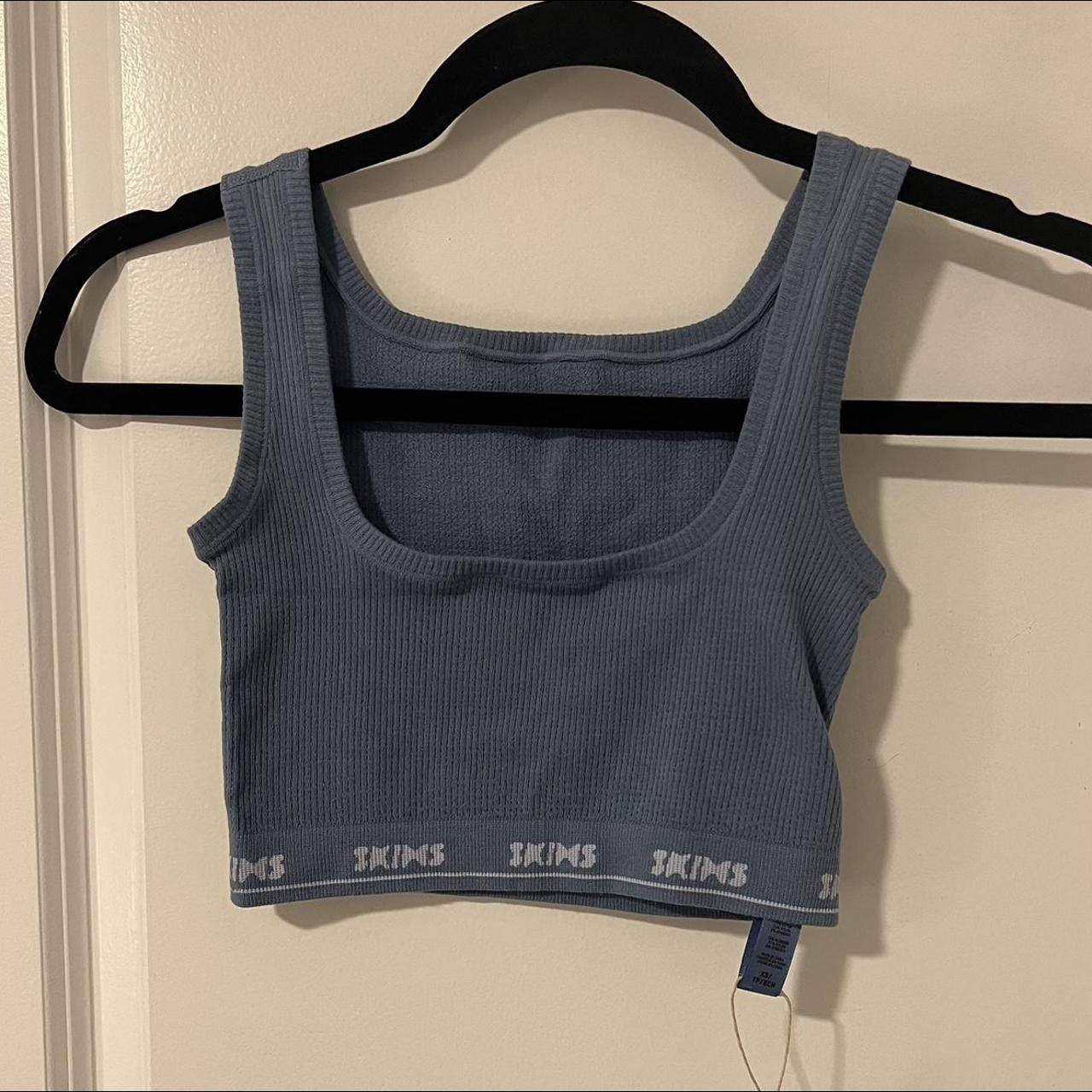 SKIMS Smooth Rib Logo Bralette Top FREE... - Depop