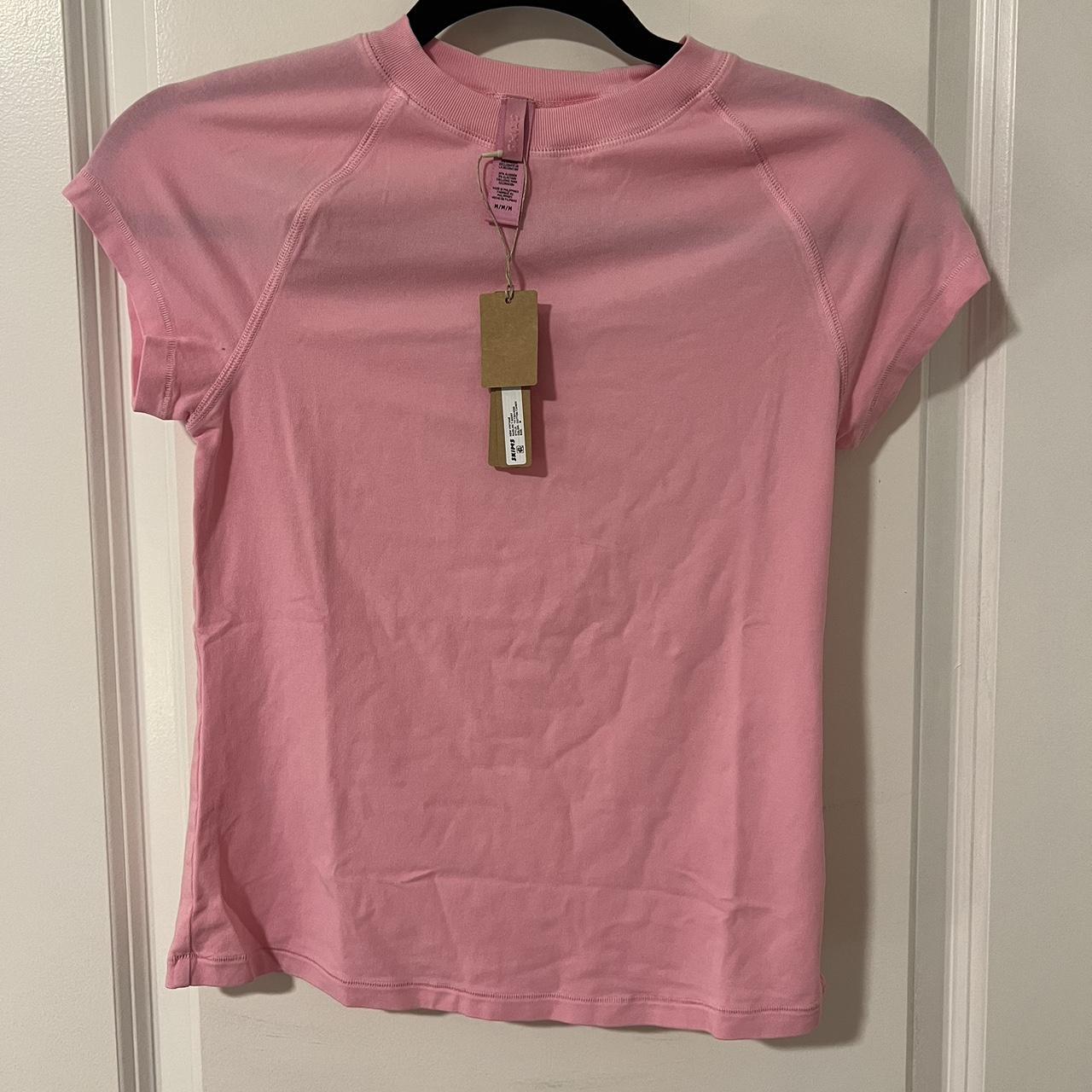 SKIMS New Vintage Sport Raglan T Shirt FREE... - Depop