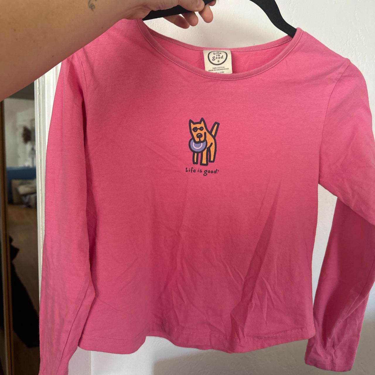 Life is Good Girls Long sleeve - labeled “Girls L... | Depop