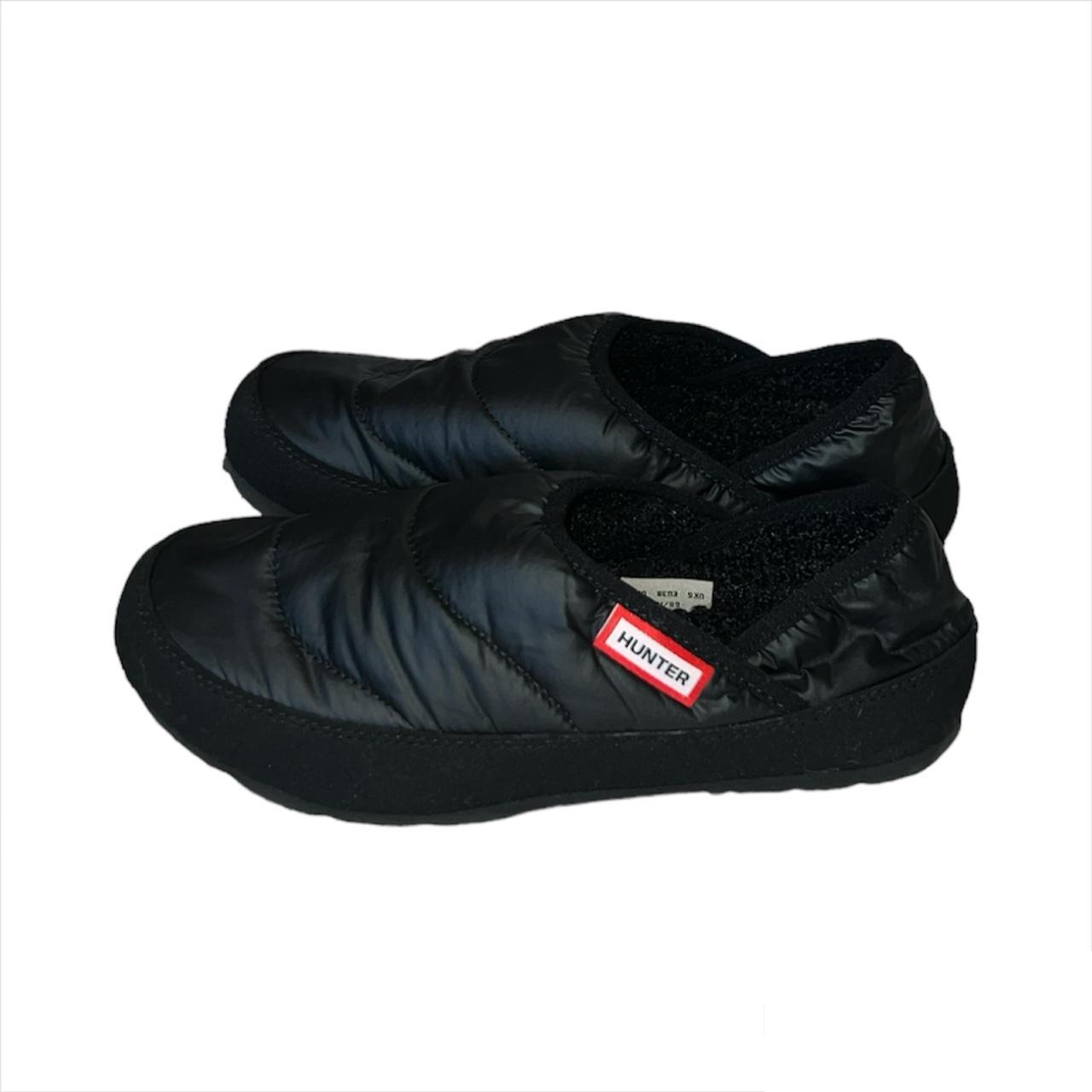 Hunter Black Puffer Slipper Brand new never worn!... - Depop