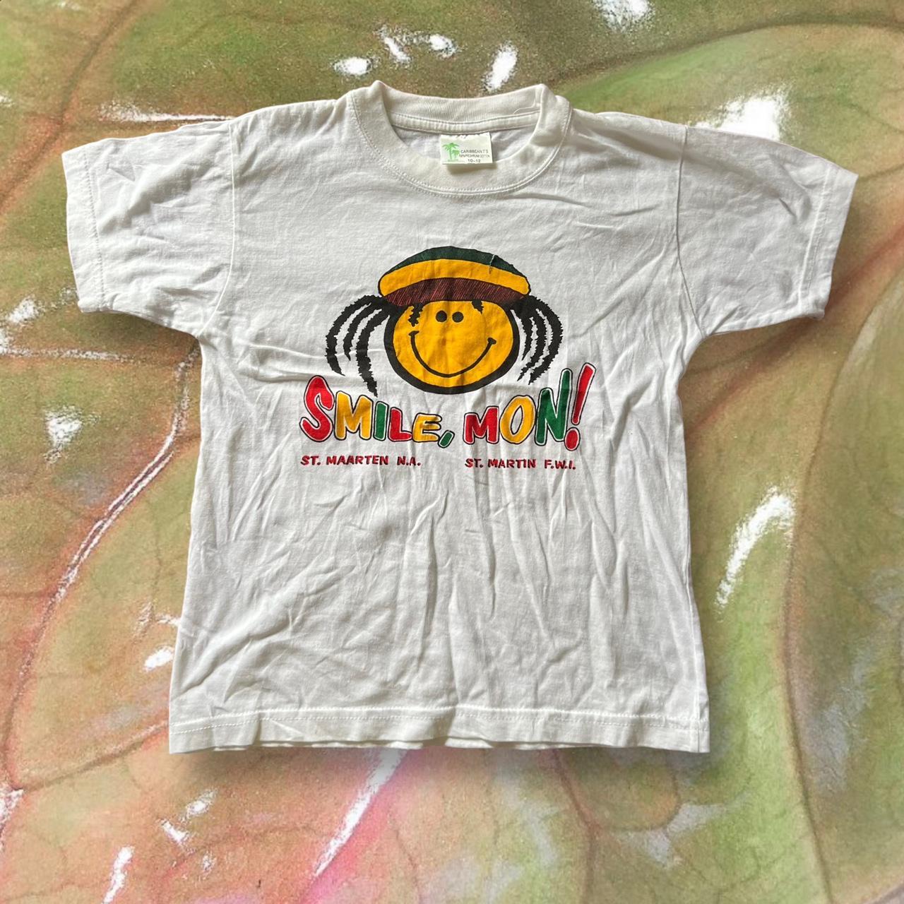 Smile mon summer top! dread head beanie smiley face... - Depop