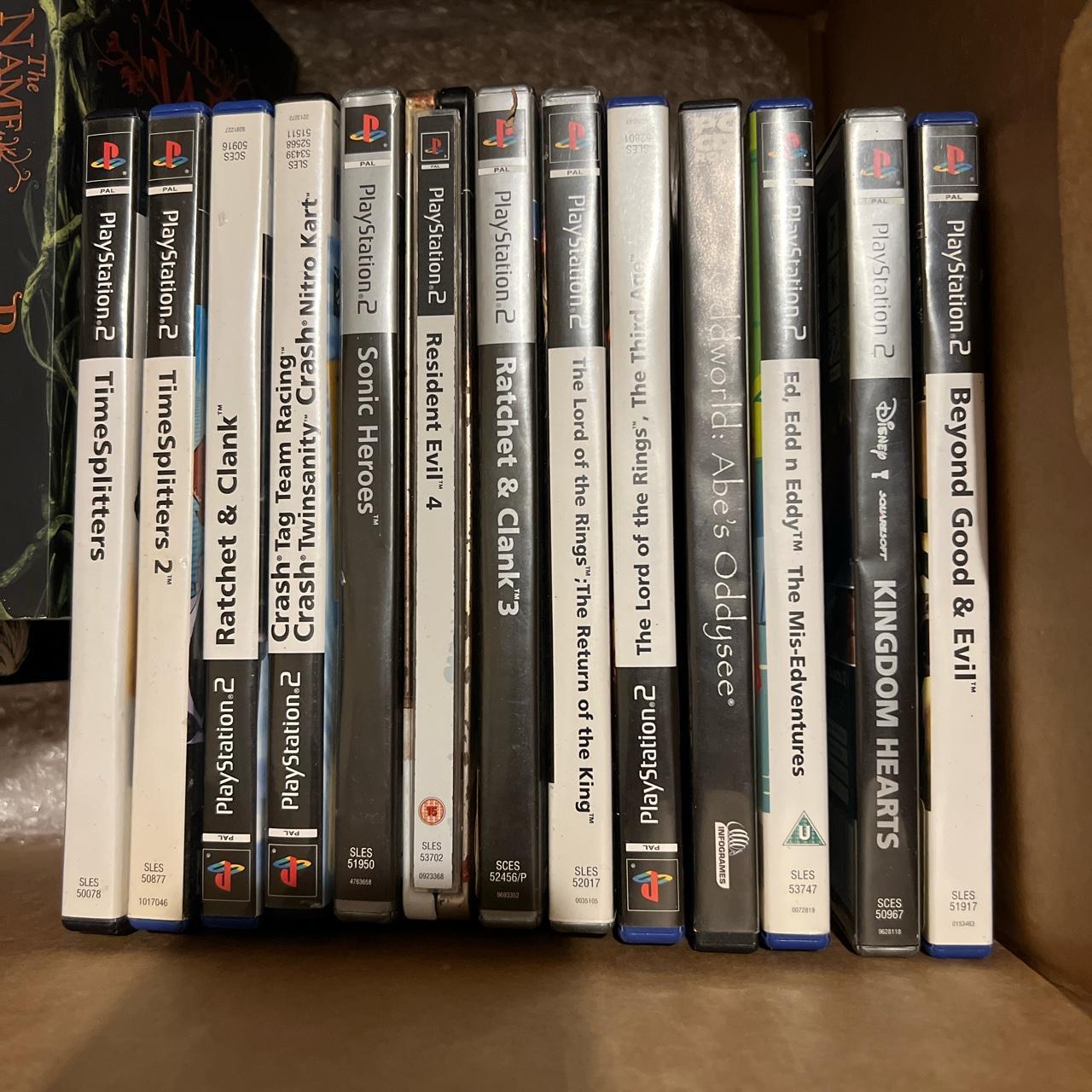 Ps2 game bundle - Depop