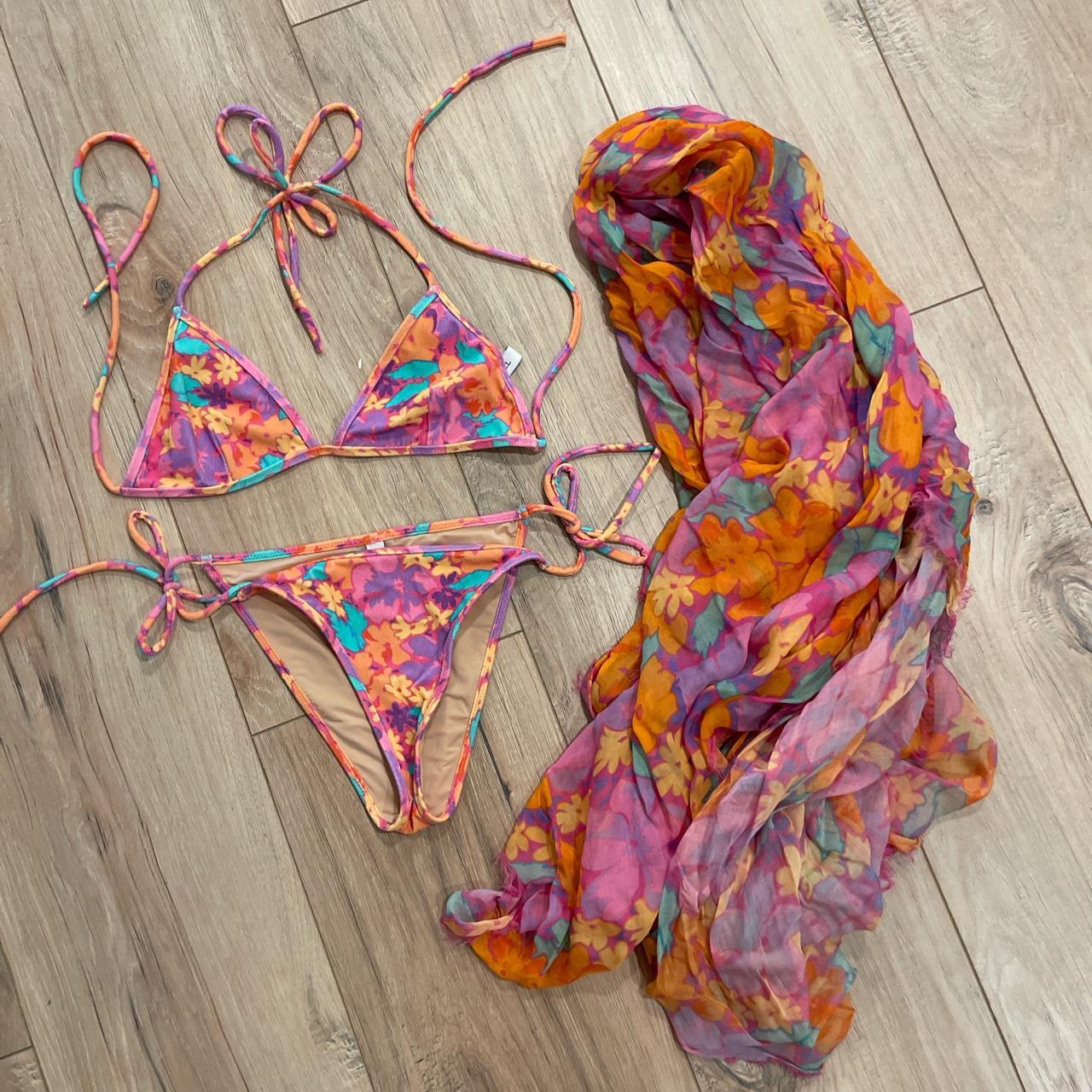 Spell bikini & sarong/scarf - Depop