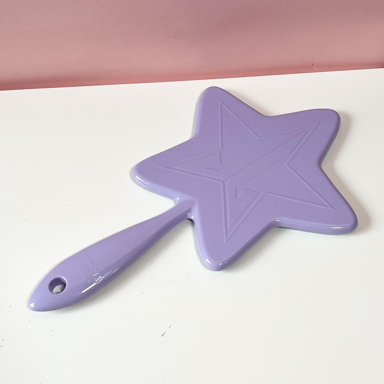 Purple Jeffree star hand mirror - good condition no... - Depop