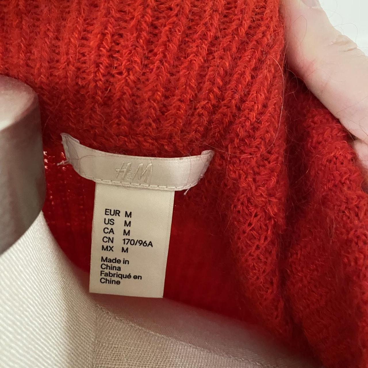 Oversized boxy red sweater. Size medium. Soft comfy... - Depop