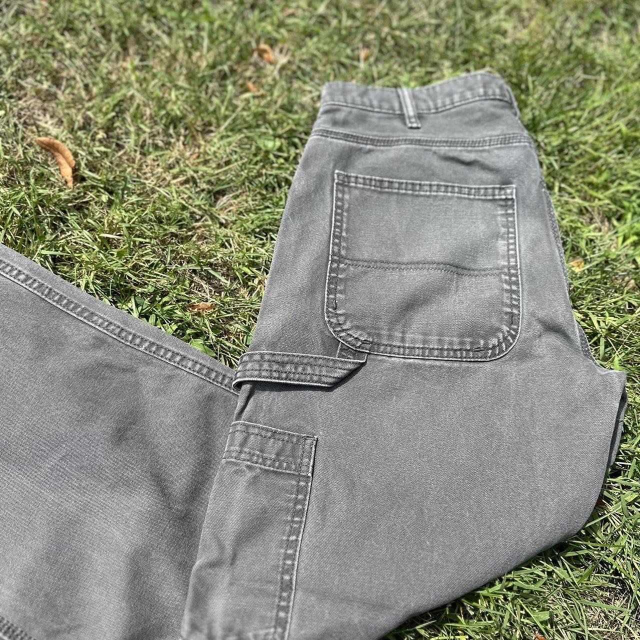 2000s wolverine carpenter pants v nice color and... - Depop