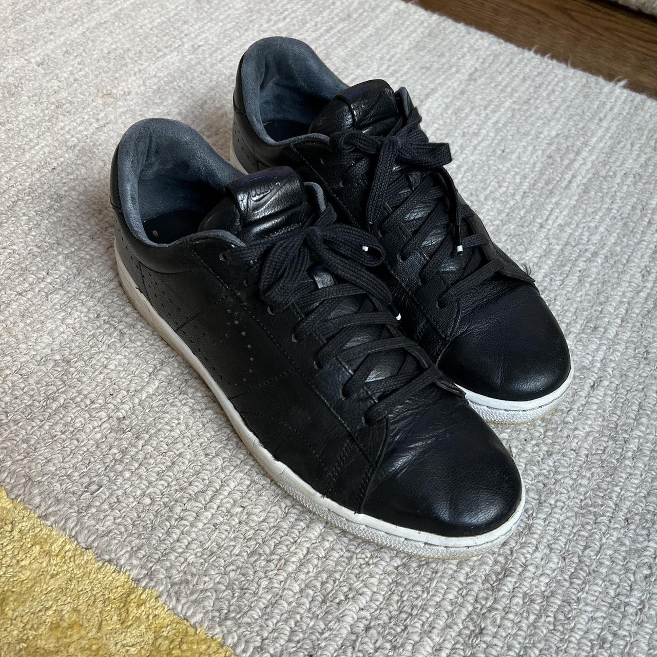 nike leather tennis classics. size 11.5. - Depop