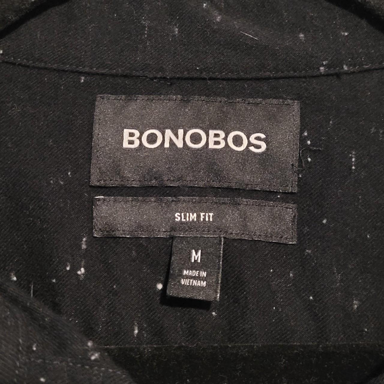 BONOBOS FLECKED BUTTON UP SIZE M great casual... - Depop