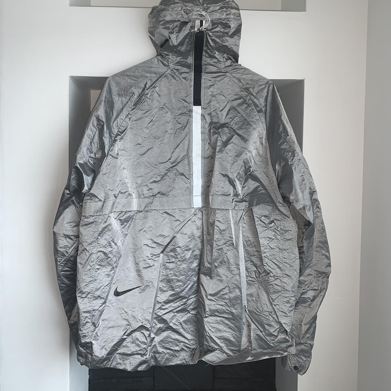 NIKE TECH PACK JACKET METALLIC EXTREMELY RARE... - Depop
