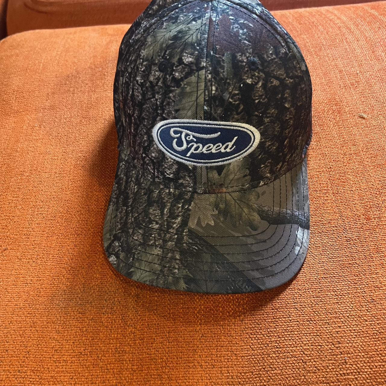 Hot Topic Men's Green and Brown Hat | Depop