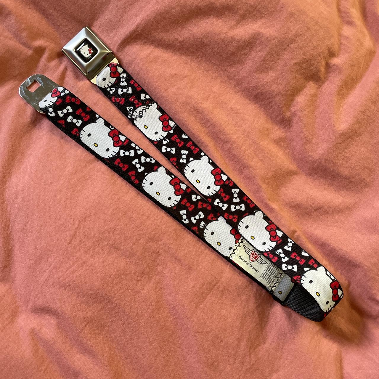 Hot Topic Hello Kitty buckle belt circa 2012. Size... - Depop