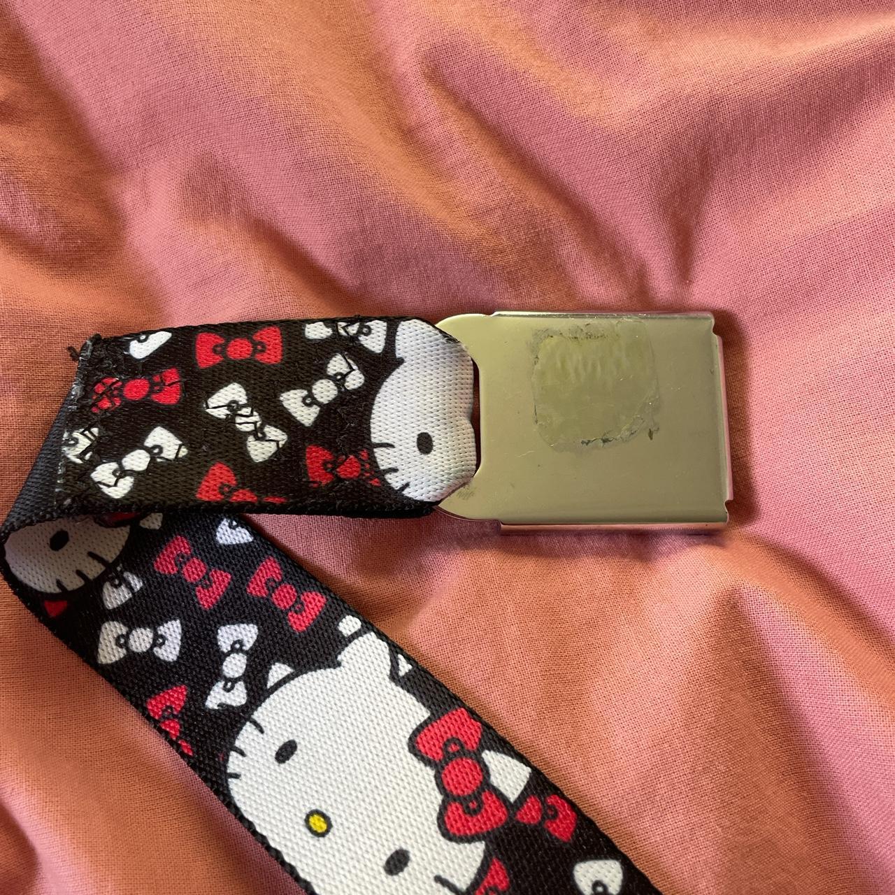 Hot Topic Hello Kitty buckle belt circa 2012. Size... - Depop