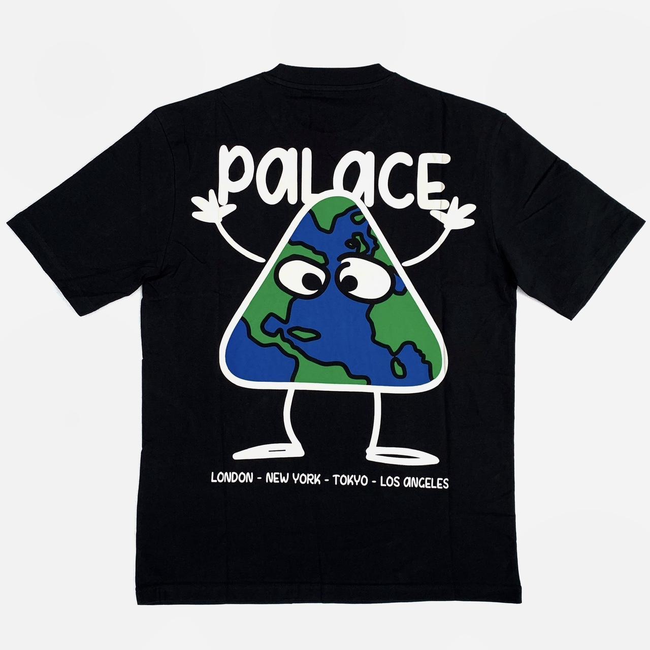 Palace Men's Black T-shirt | Depop