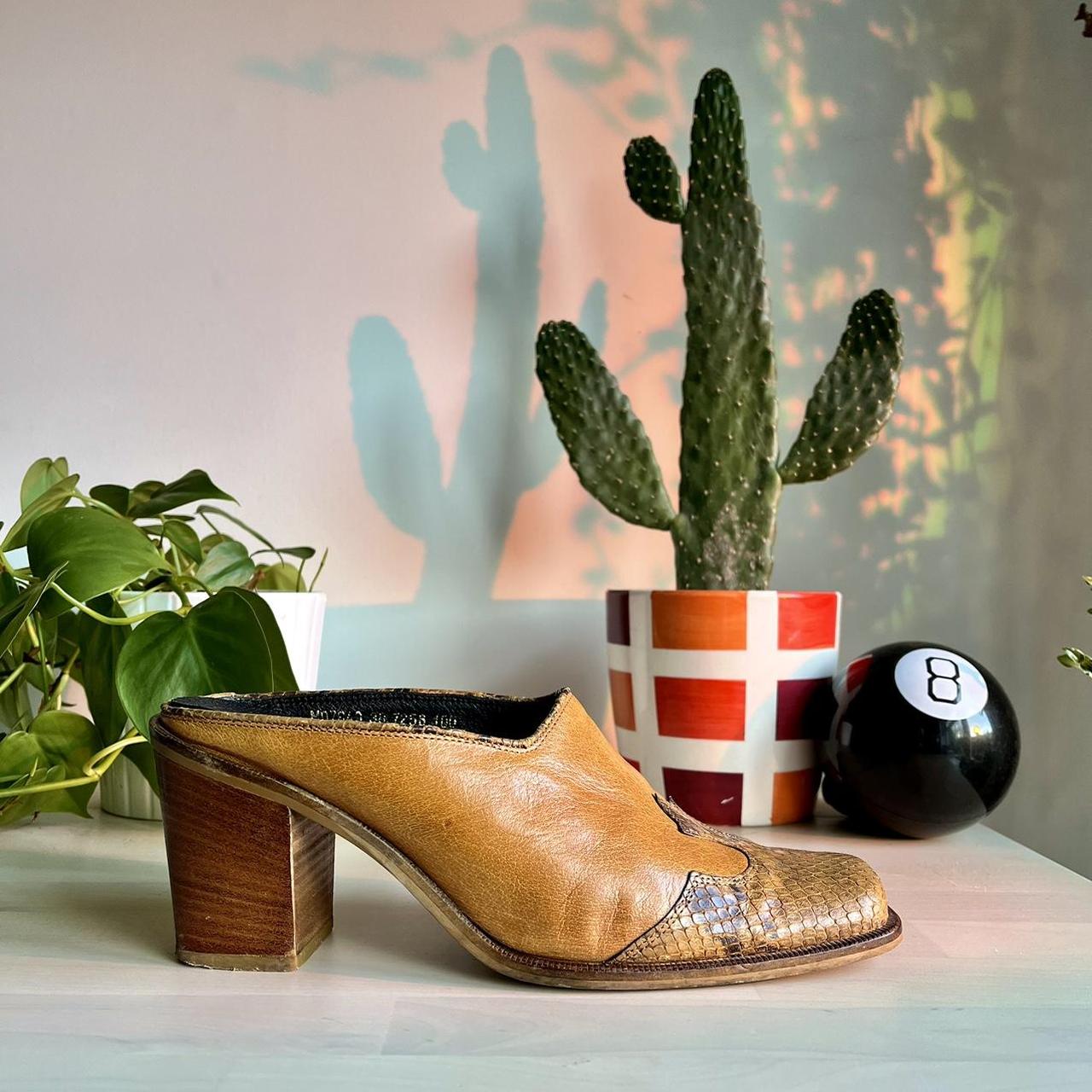 🍒 90s Vintage Cowboy Boot Mules 🍒 Y2K / 90s vintage... | Depop