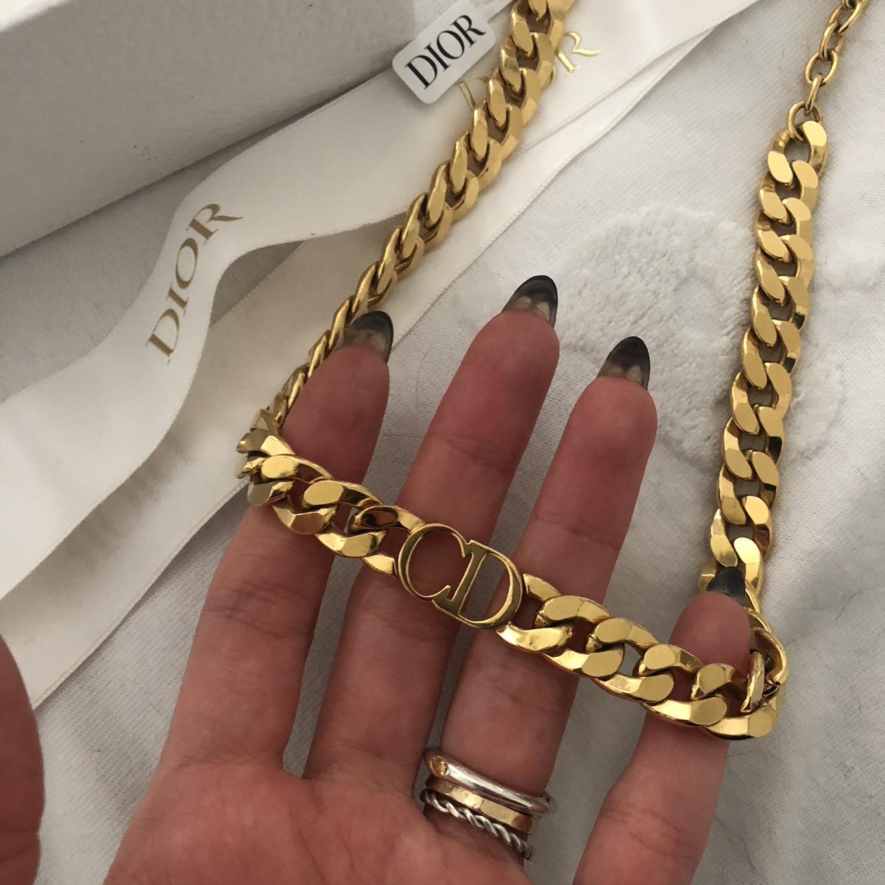 Christian Dior chain choker DANSEUSE ÉTOILE... - Depop