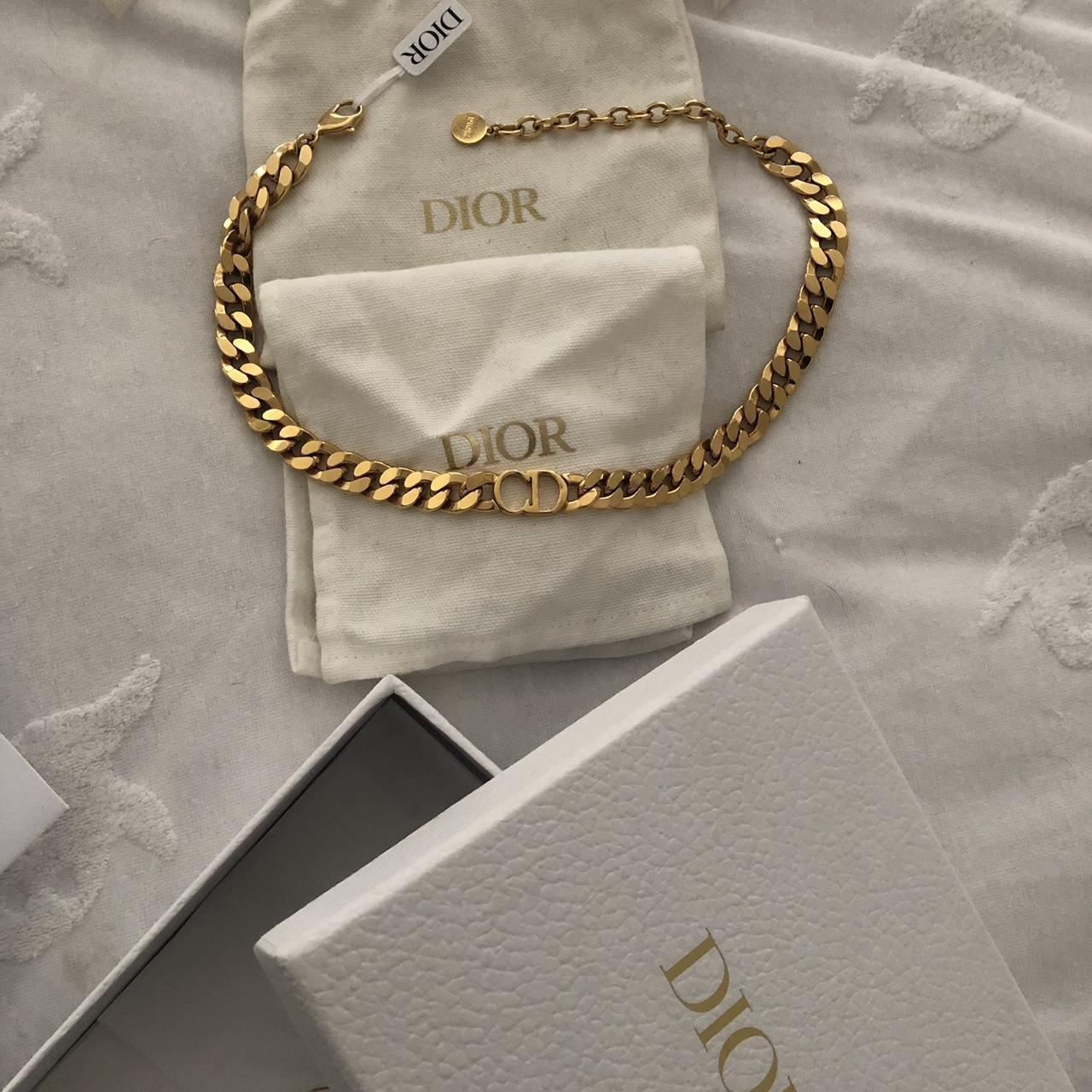 Christian Dior chain choker DANSEUSE ÉTOILE... - Depop