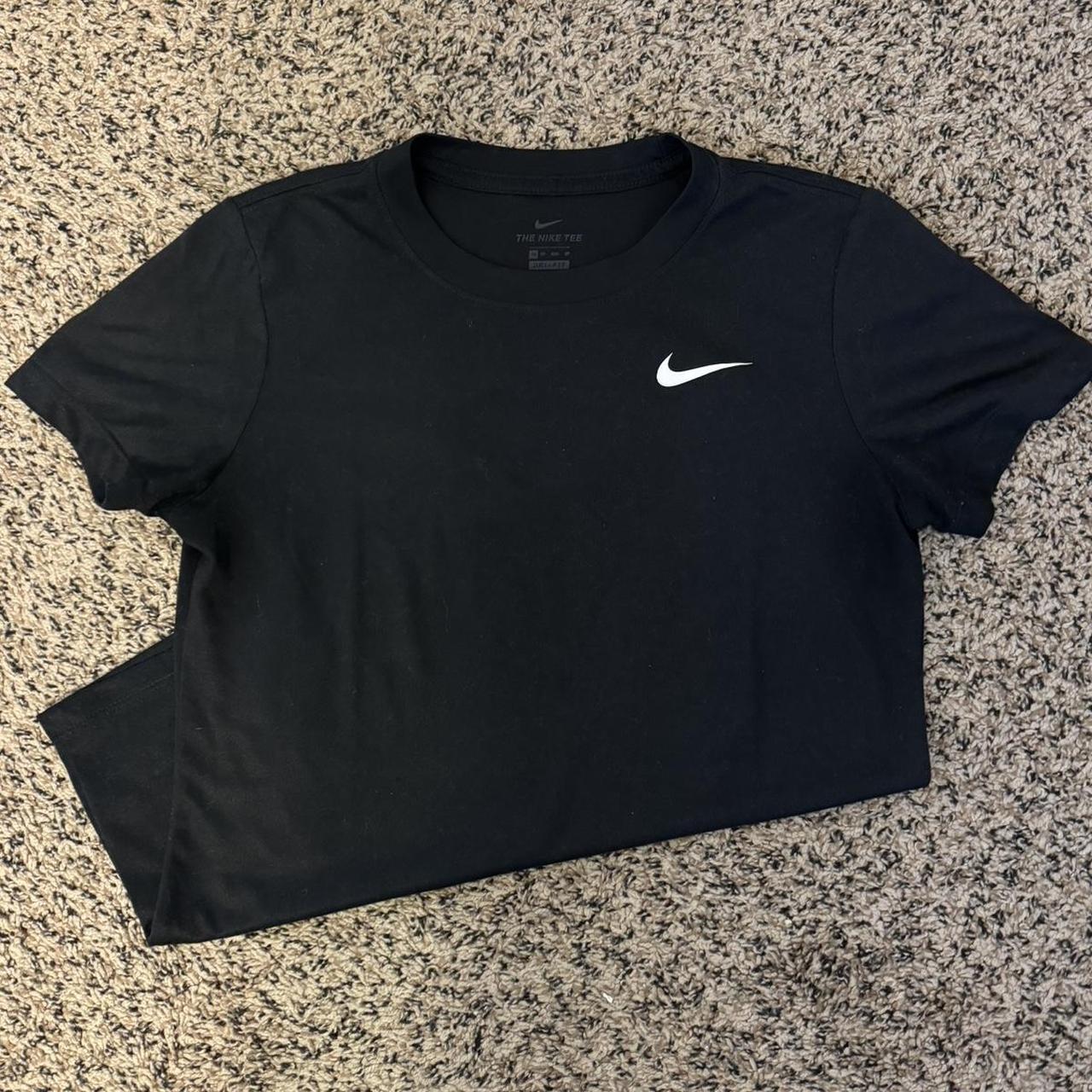Nike Dri Fit form fitting tee The material is also... - Depop