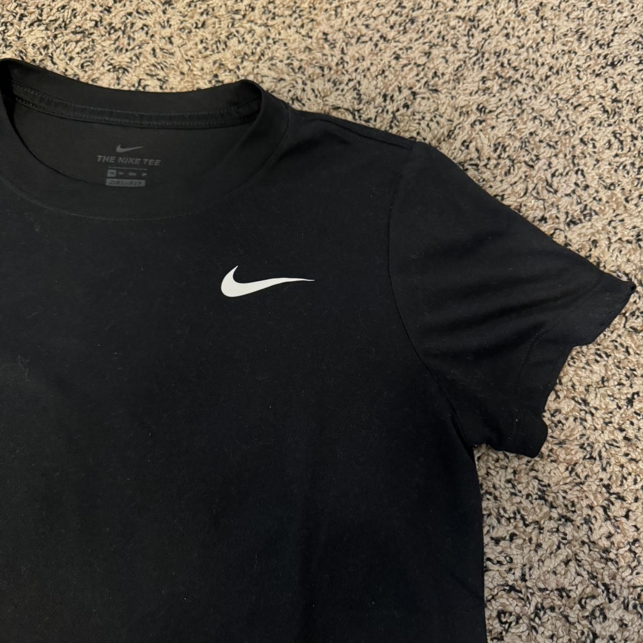 Nike Dri Fit form fitting tee The material is also... - Depop