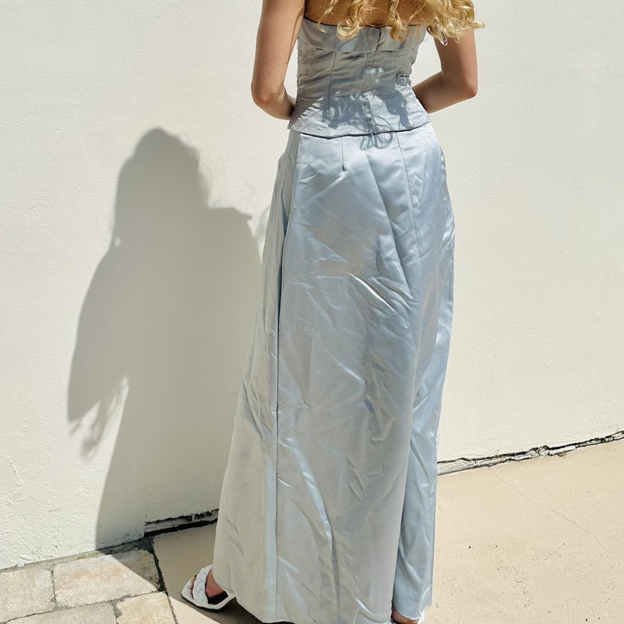 90s ice queen prom dress set Perfect regency core,... - Depop