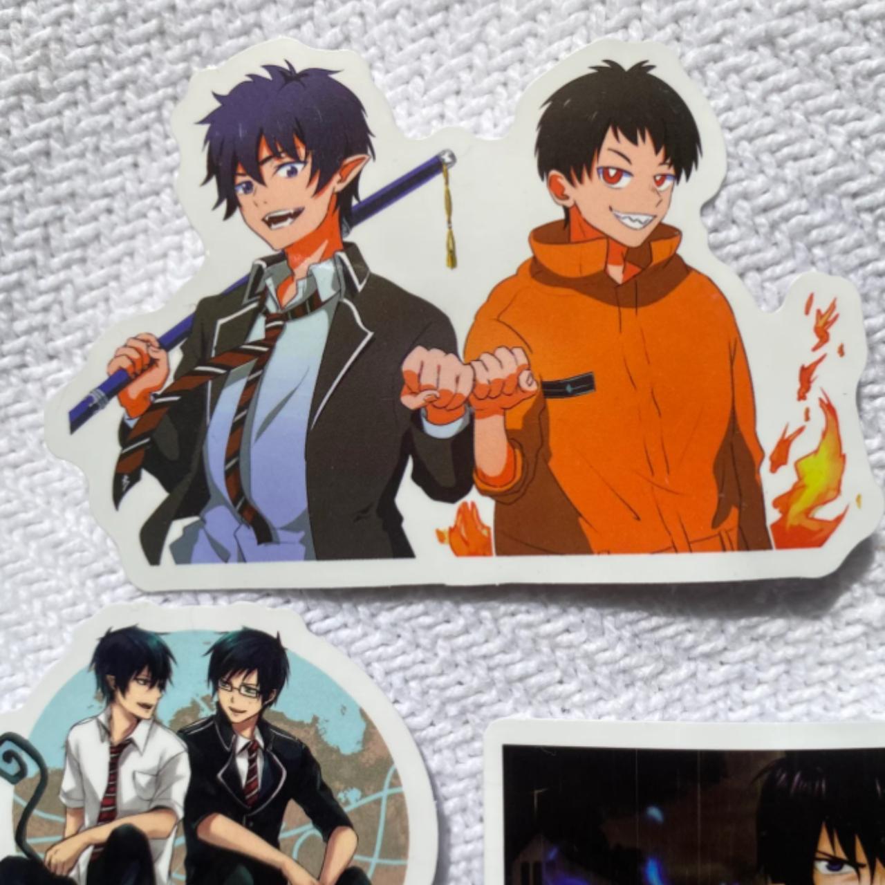 Blue Exorcist x Fire Force Set - tags anime music... - Depop