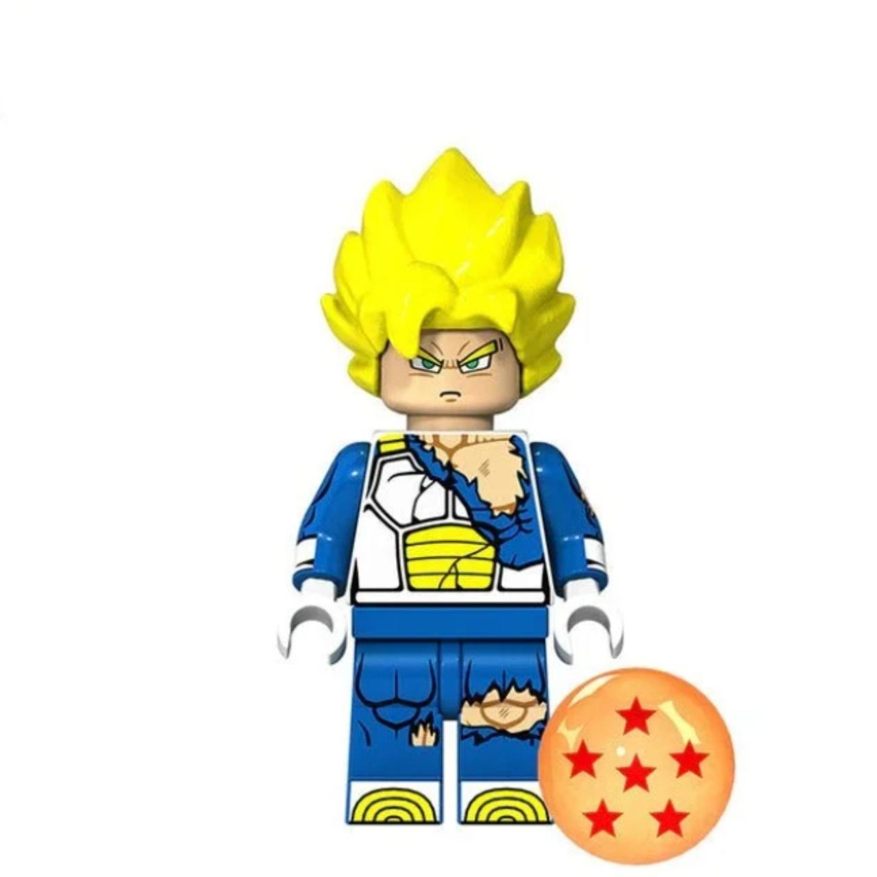 Dragon Ball Z DBZ Super Saiyan 2 Goku - Lego Style,... - Depop