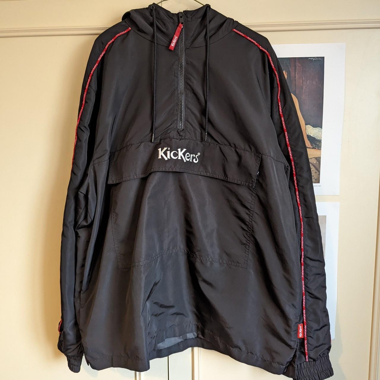 Kickers waterproof pullover jacket 10/10... - Depop