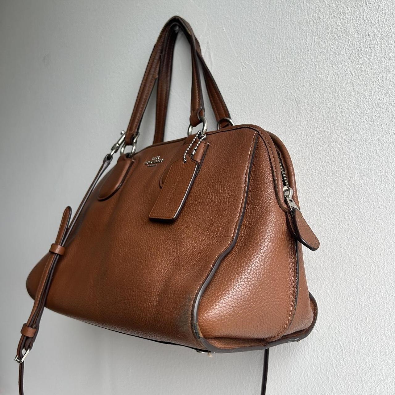 Gorgeous warm tan brown coach bag with classic og... - Depop