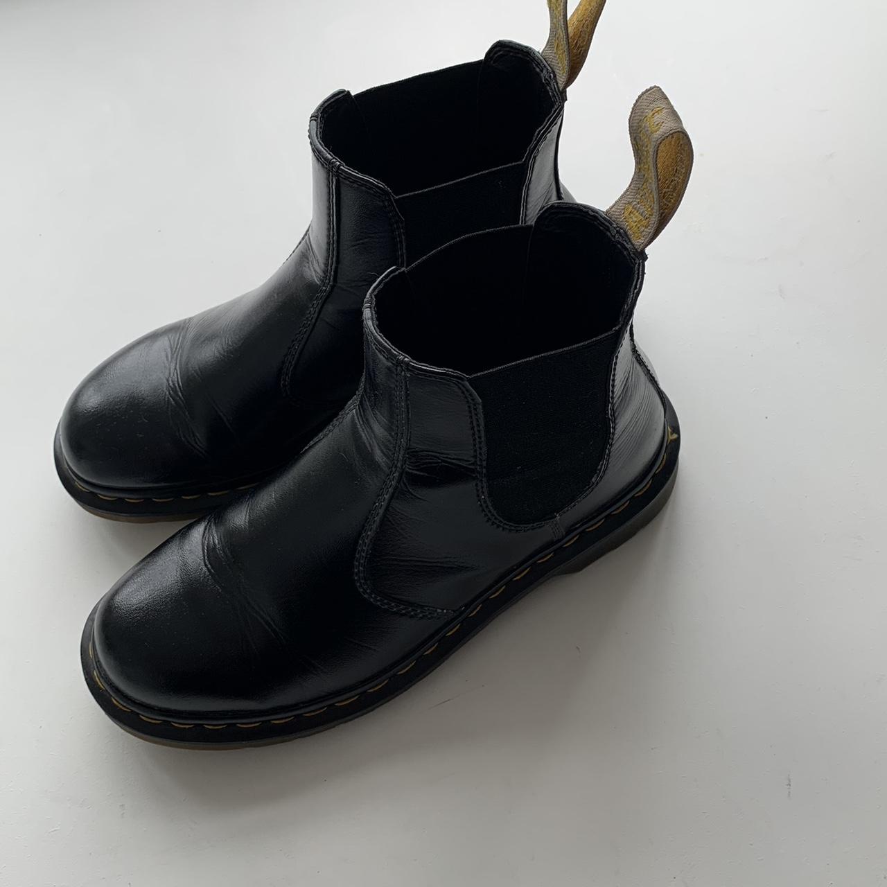 Pristine like-new DM vegan Chelsea boots! Only worn... - Depop